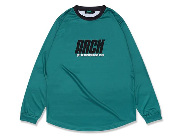 Arch Arch split logo L/S tee [DRY] T323-120 | バスケットボール用品 | スポーツショップ ...